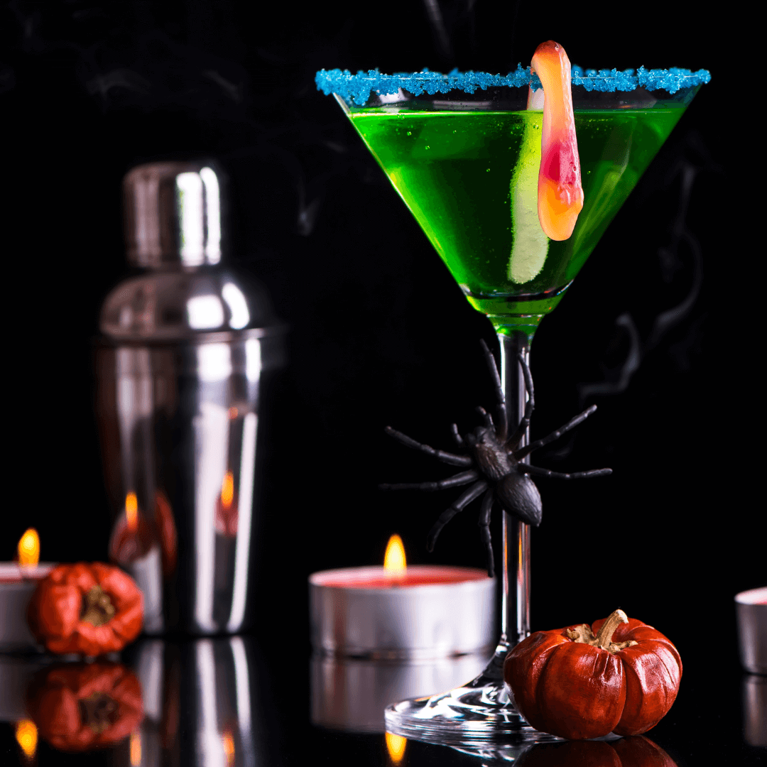 The Wicked Witch Cocktail: A Vibrant Halloween Brew