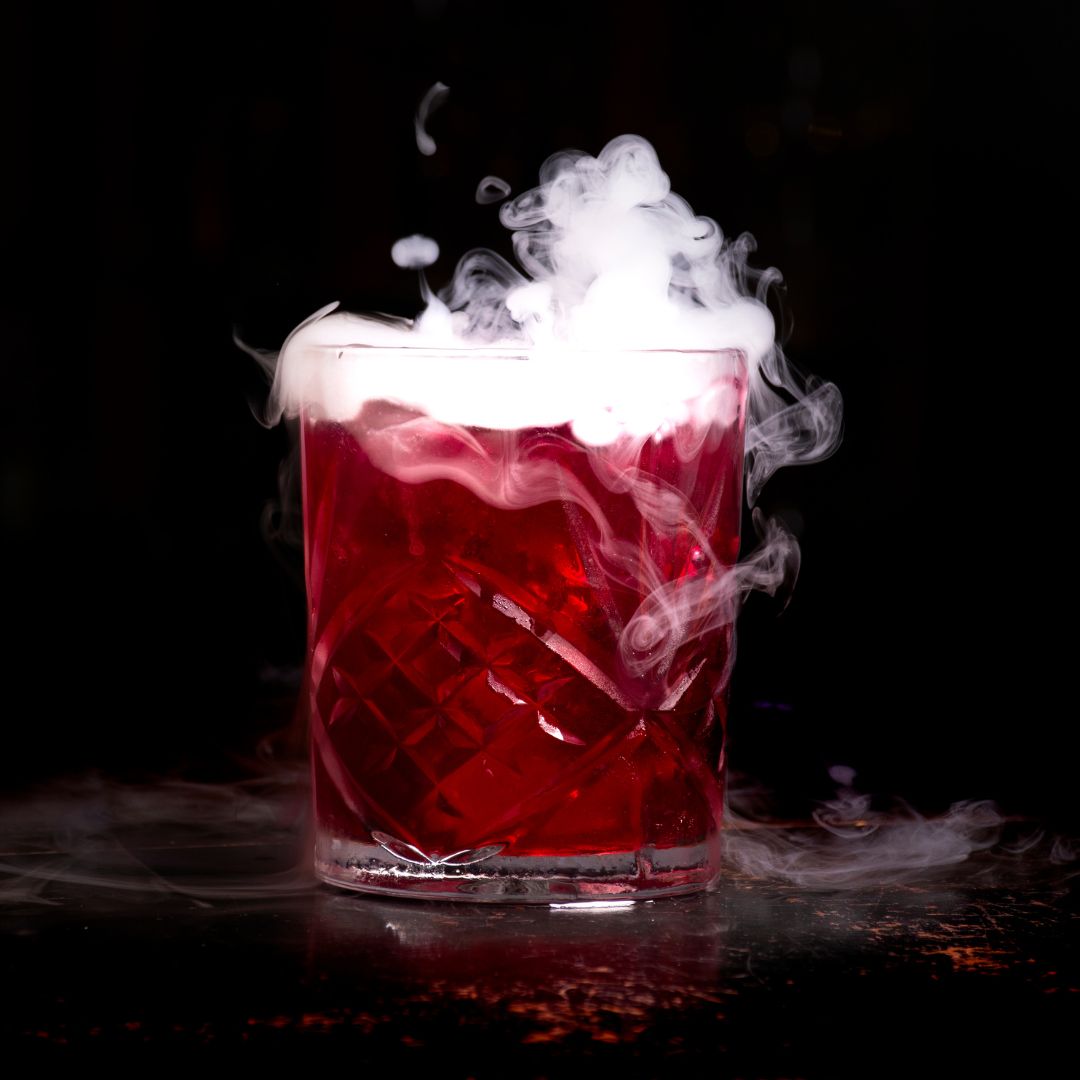 Double, Double, Toil & Trouble. A Halloween cocktail recipe with two ...