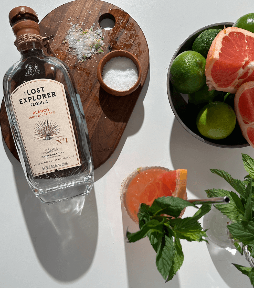 Eternal Ember: a Curiada original cocktail recipe featuring Lost Explorer Tequila & Campari ...