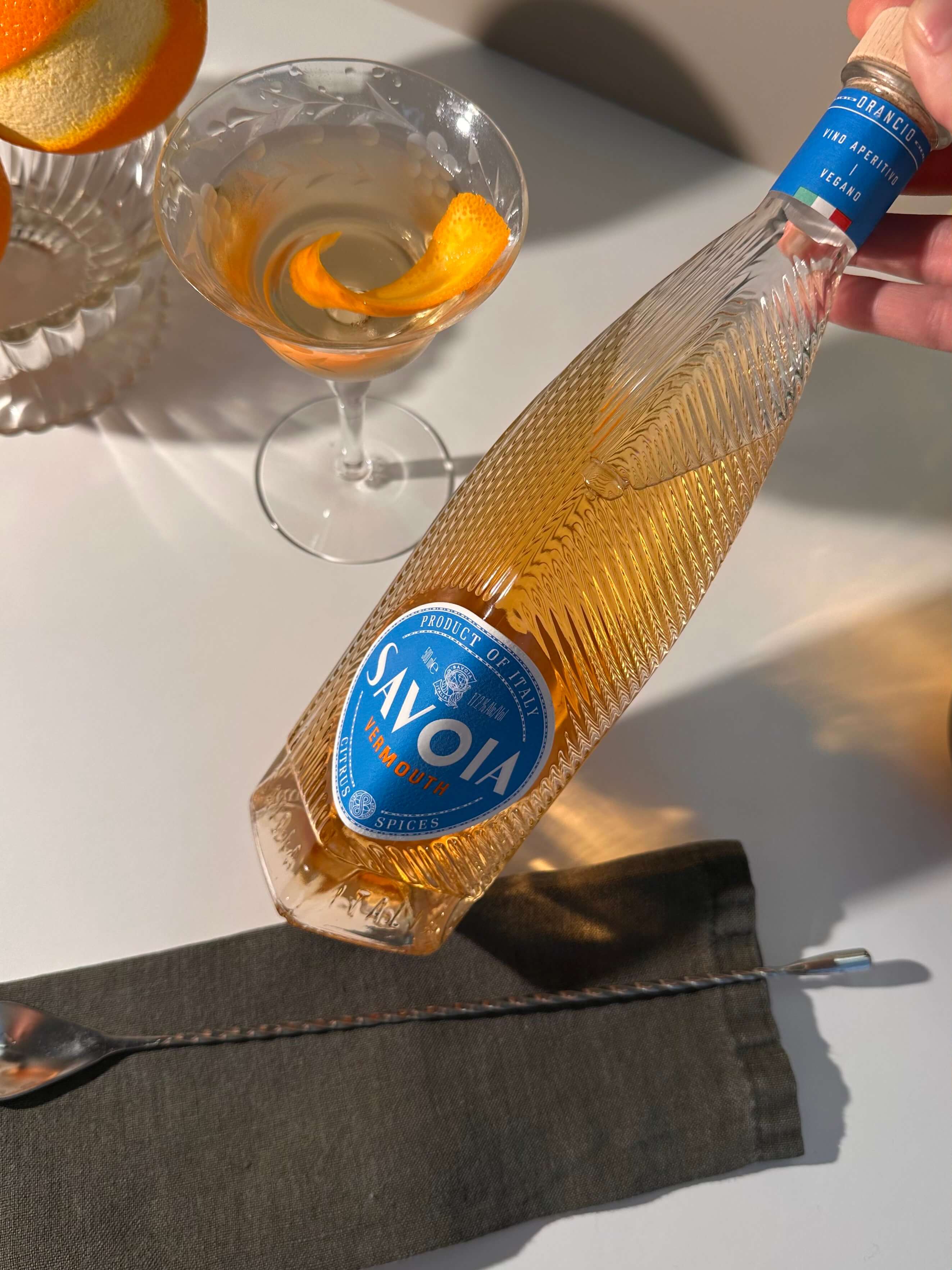 Orancio Martini, a cocktail recipe featuring Savoia Orancio and ...