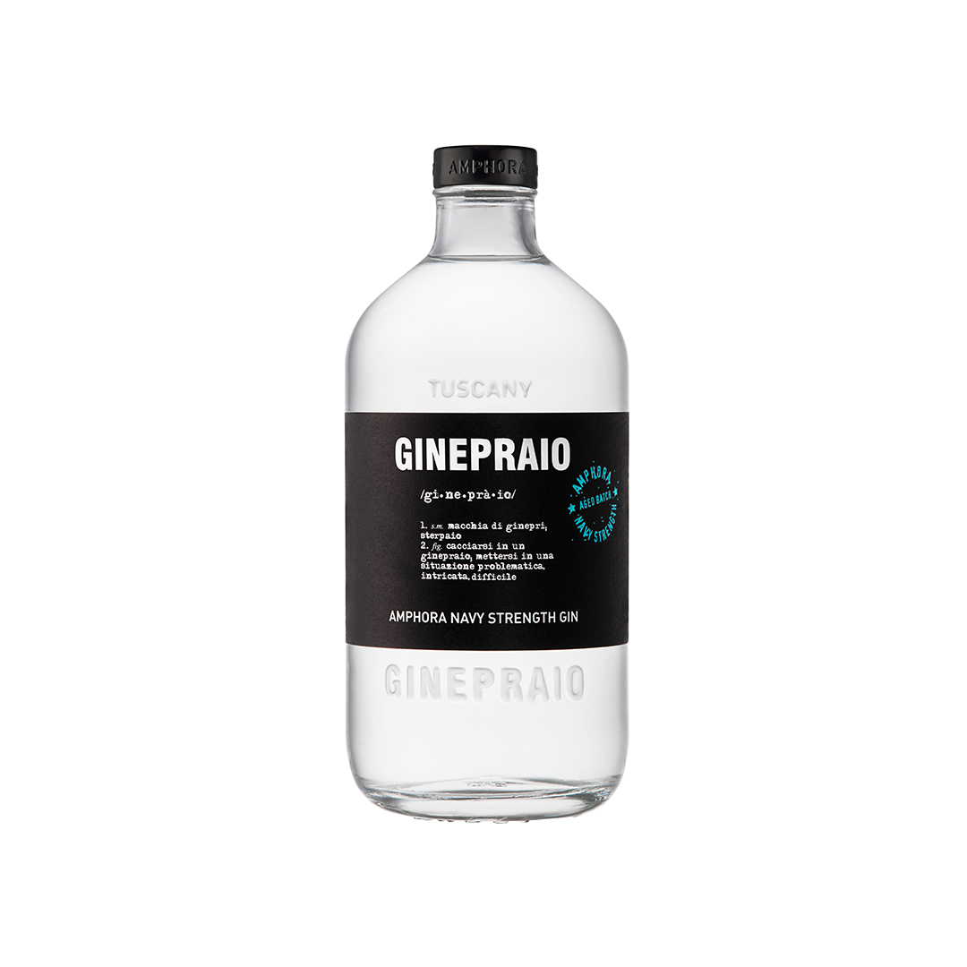 Ginepraio Organic Amphora Navy Strength Gin | Order Online | Curiada