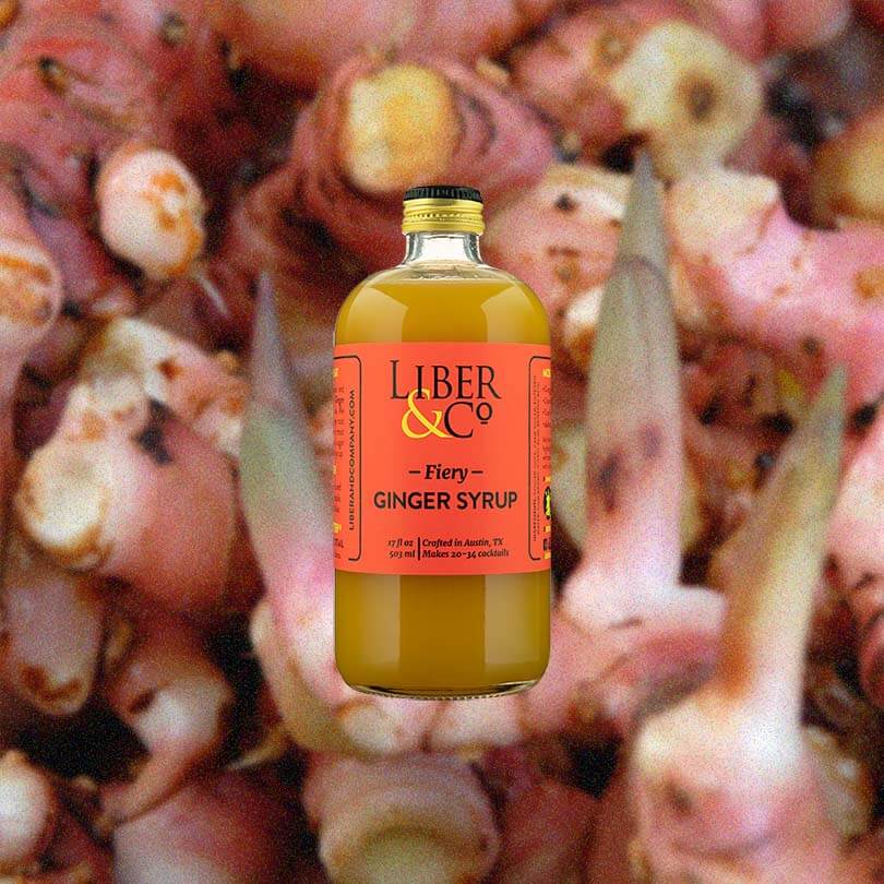 Liber & Co. Fiery Ginger Syrup | Spice Up Your Cocktails | Order Online ...
